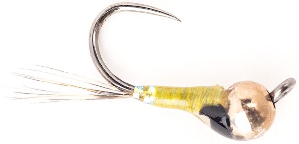 Guideline Nymphes Fire Butt Perdigon Olive Barbless | 16 | P-31460.1